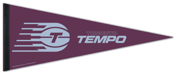 Toronto Tempo Official WNBA Basketball Team Premium Felt Pennant ...