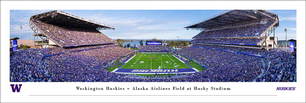 Washington Huskies Football Husky Stadium Gameday Panoramic Poster Pri ...