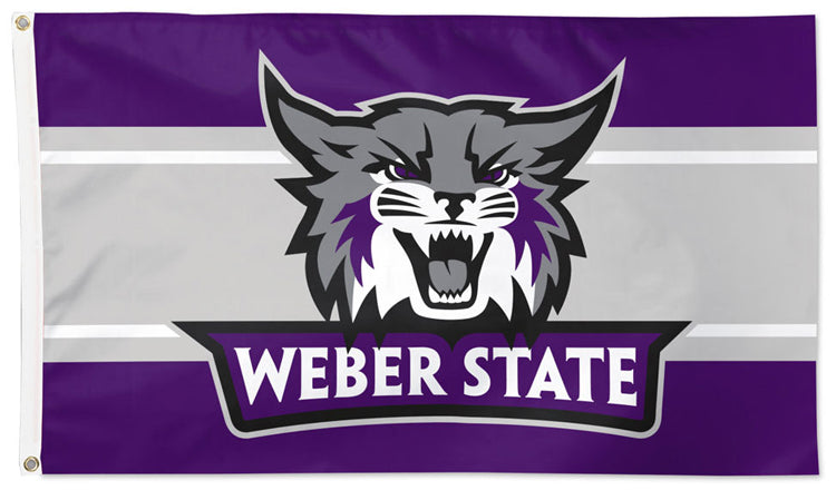 Weber State University WILDCATS Official NCAA Deluxe 3'x5' Team Logo F ...