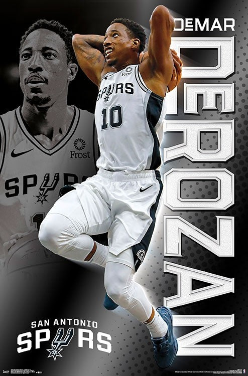 Tim Duncan "Look to the Skies" DOOR-SIZED San Antonio Spurs Poster - C ...