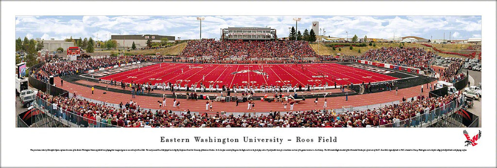 Eastern Washington University Eagles Roos Stadium Gameday Pamoramic ...
