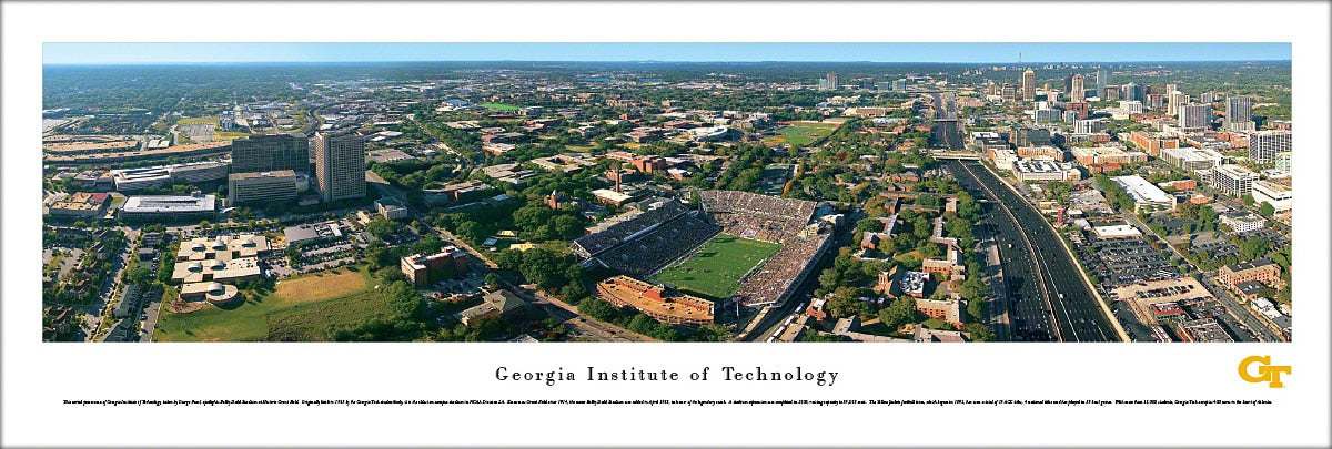 Georgia Tech Yellow Jackets Official Team Logo Poster - Costacos Sport ...