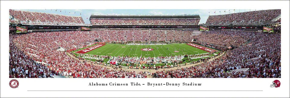 Alabama Crimson Tide Football Bryant-Denny Stadium Gameday Panoramic P ...