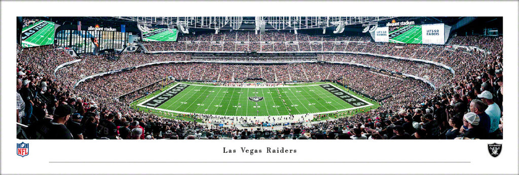 Las Vegas Raiders Allegiant Stadium Gameday Panoramic Poster Print - B ...