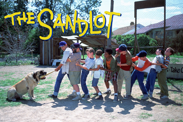 The Sandlot (1993) Baseball Movie "Boys vs. Beast" Poster - Pyramid Am ...