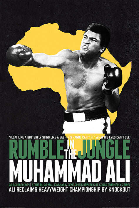 Fantasy Fight Poster: MUHAMMAD ALI vs. MIKE TYSON "Clash of the Titans ...