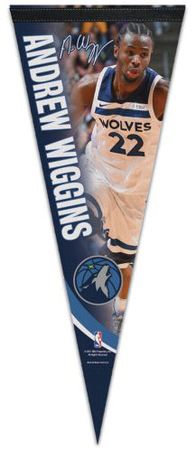 Andrew Wiggins "Signature Series" Minnesota Timberwolves Premium Felt ...