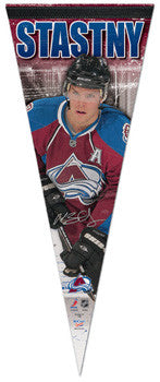 Paul Stastny "Signature" Premium Felt Collector's Pennant (LE /2010 ...