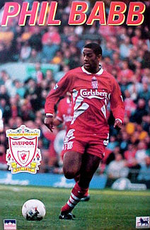 Phil Babb "Action" Liverpool FC Soccer Poster - Starline 1994 – Sports ...