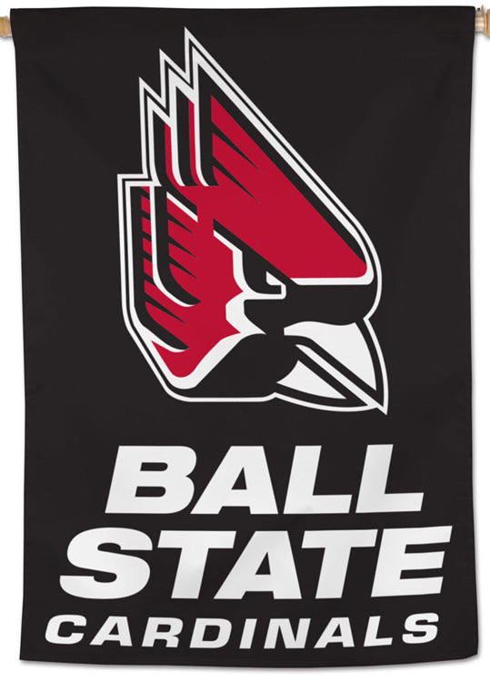 Ball State University CARDINALS Official NCAA Premium 28x40 Wall Banne ...