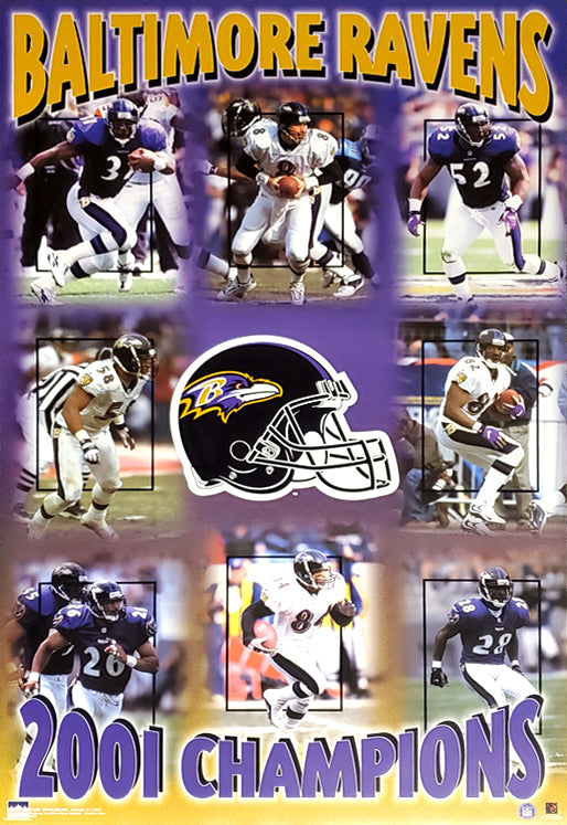 Baltimore Ravens NFL Football Premium 28x40 Banner Flag - BSI Products ...
