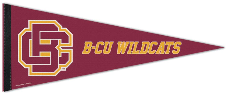 Bethune-Cookman University Wildcats Official NCAA Team Logo Premium Fe ...