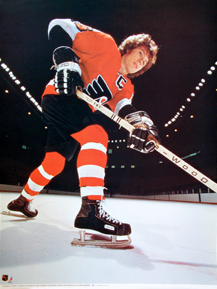 Bobby Clarke "Captain" Philadelphia Flyers Vintage Poster - Sports ...