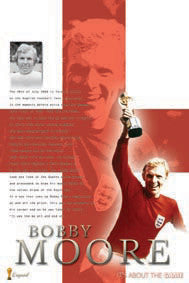 Bobby Moore "Legend" Team England Soccer Poster (UK Import) – Sports ...