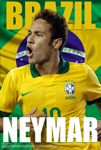 Brazil Soccer Posters – Sports Poster Warehouse