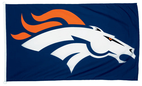 Denver Broncos Official NFL Football Deluxe-Edition 3'x5' Team Banner ...