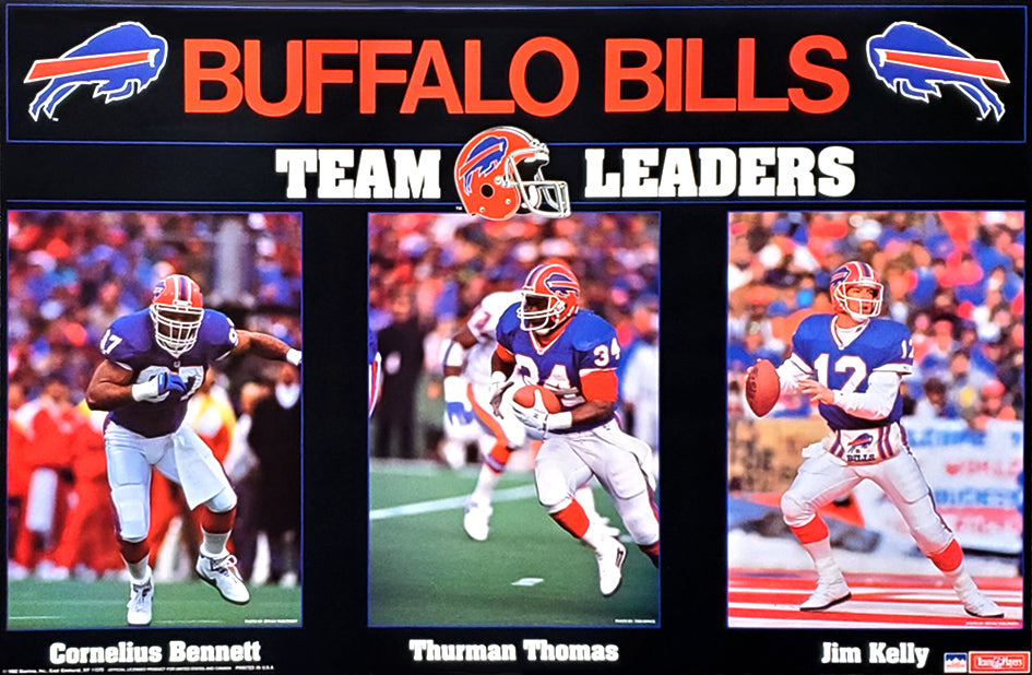 Buffalo Bills "Bills Pride Since 1960" NFL Team Theme Poster - Trends ...