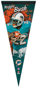 Reggie Bush "Signature Series" Premium NFL Felt Collector's Pennant ...