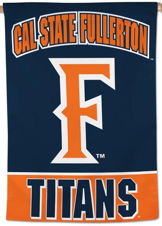 Cal State Fullerton TITANS Official NCAA Premium 28x40 Wall Banner - W ...