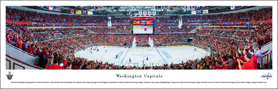 Washington Capitals 2015 NHL Playoffs Game Night Panoramic Poster Print ...