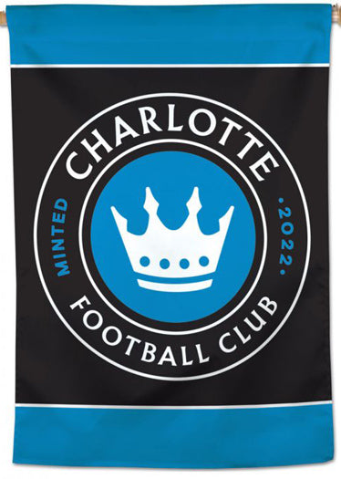 Charlotte FC Football Club Official MLS Soccer Team Logo Wall BANNER ...