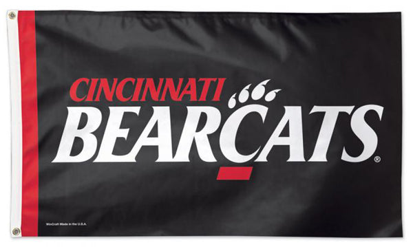 Cincinnati Bearcats Official NCAA Team Logo Deluxe-Edition 3'x5' Flag ...