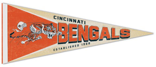 Cincinnati Bengals Retro Logo c.1968 Official NFL Football Team Poster ...