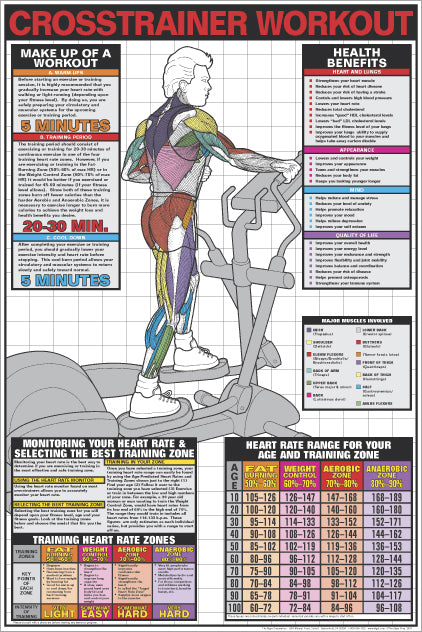 Ladder Drills Workout Professional Fitness Training Wall Chart Poster ...