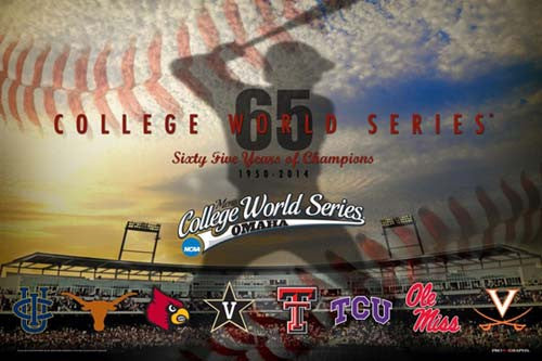 College World Series Posters – Sports Poster Warehouse