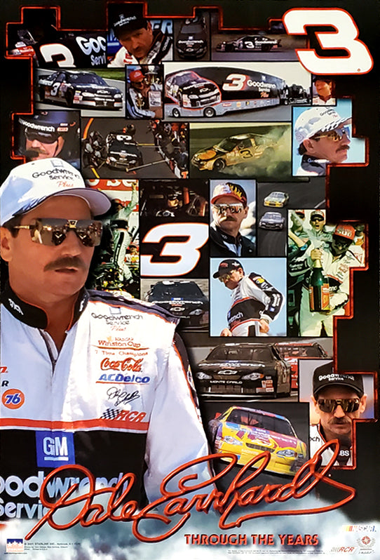 Dale Earnhardt "Through The Years" NASCAR Racing Career Commemorative ...