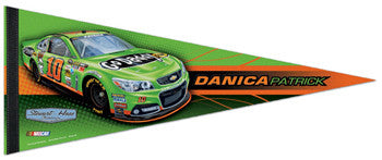 Danica Patrick "GoDaddy #10" NASCAR Premium Felt Collector's Pennant ...