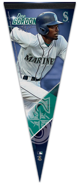 Dee Gordon Seattle Mariners Signature Series Premium Felt Collector's ...
