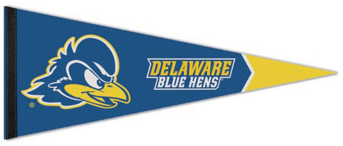 University of Delaware Blue Hens NCAA Team Logo Premium Felt Pennant ...