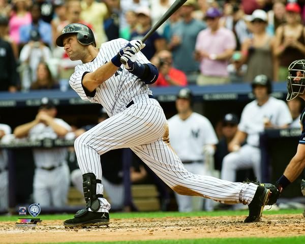 Derek Jeter 3000th Hit (7/9/2011) New York Yankees Premium Poster Prin ...