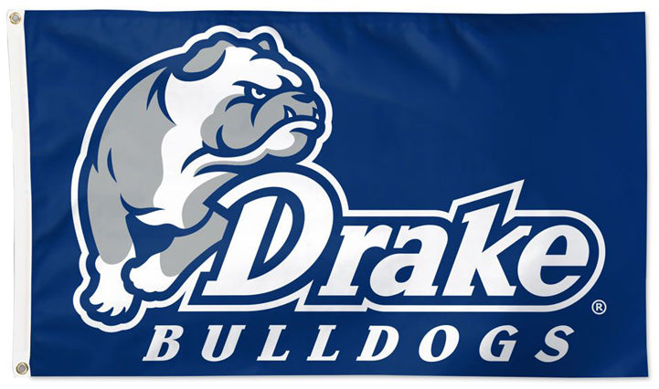 Drake University Bulldogs Official NCAA Deluxe 3'x5' Team Logo Flag ...