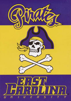 East Carolina University Pirates Premium NCAA Team Banner - BSI ...