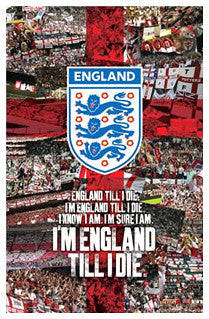Team England Football Three Lions Crest Poster - Starline Inc. – Sports ...