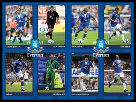 Everton FC Action 2009/10 2-Poster Combo - Pyramid Posters (UK ...