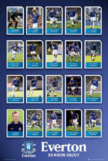 Everton FC Posters – Sports Poster Warehouse