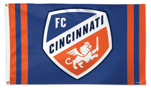 FC Cincinnati Official MLS Soccer Deluxe-Edition Premium 3'x5' Flag ...