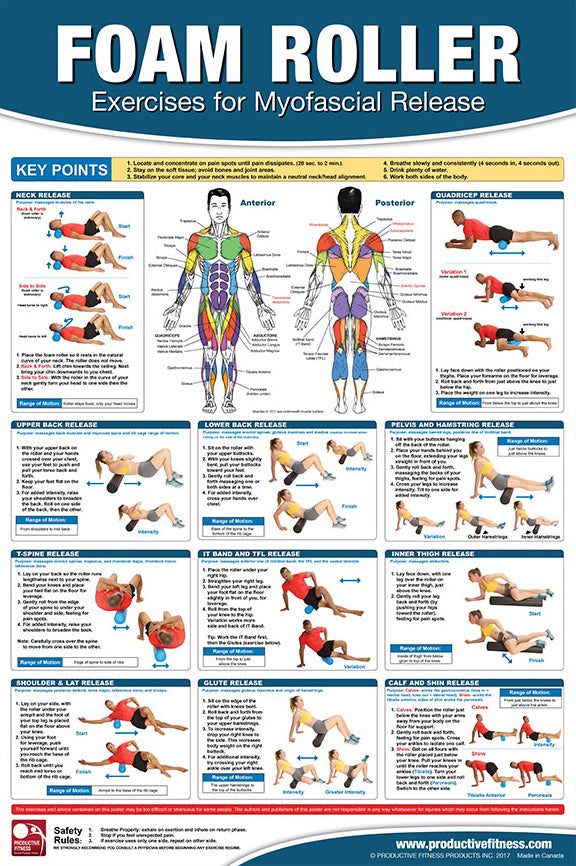 Stretching Do's and Don'ts Fitness Flexibility Wall Chart Poster ...
