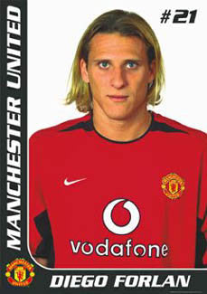 Diego Forlan "Portrait" - GB Posters 2003 – Sports Poster Warehouse