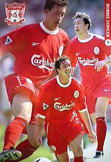 Robbie Fowler "Action" Liverpool FC EPL Football Action Poster - UK ...
