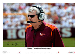 Virginia Tech Head Coach Frank Beamer Poster - USA Sports Inc. – Sports ...
