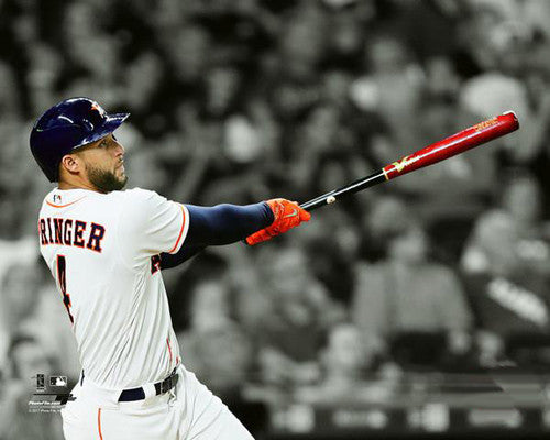 George Springer "Spotlight Slam" Houston Astros Premium Poster - Photo ...