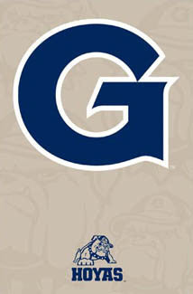 Georgetown University Hoyas Official NCAA Team Logo Poster - Trends ...