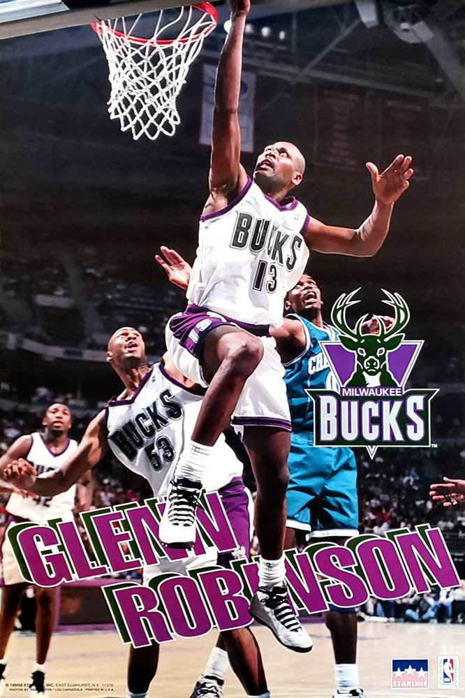 Milwaukee Bucks NBA Basketball Official Team Logo Poster - Costacos 20 ...