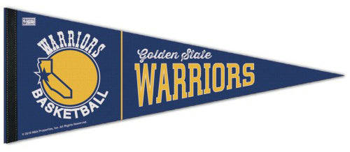Golden State Warriors Retro 1972-75 Style NBA Premium Felt Pennant - W ...