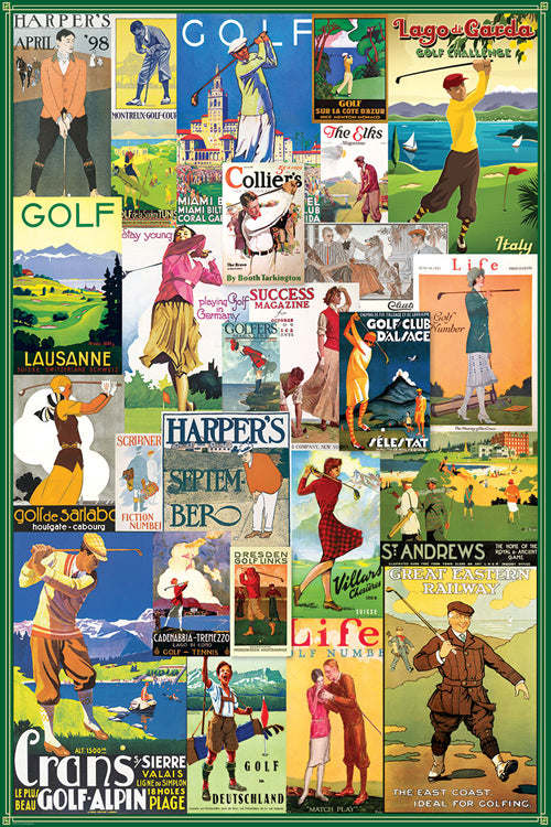 Vintage Golf Posters – Sports Poster Warehouse