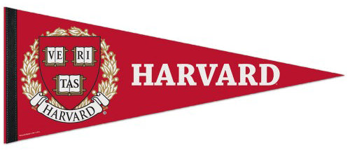 Harvard University Official NCAA Team Logo Premium Felt Pennant ...